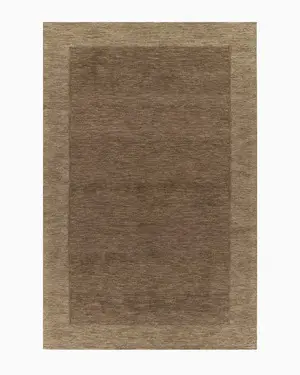 Quince Campbell Wool Rug - Brown