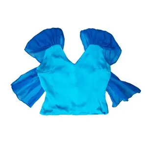 TRAMP IN DISGUISE Blue Ligeia Top