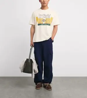 Rhude Cotton Trofeo Print T-shirt