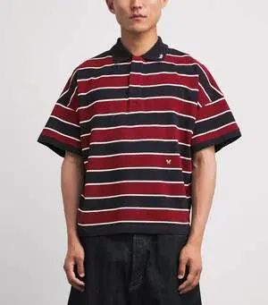 Rhude Stripe Fontaine Polo Shirt
