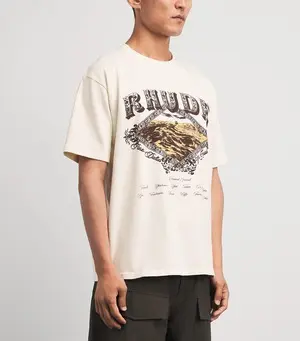 Rhude Cotton Dakar Print T-shirt