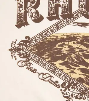 Rhude Cotton Dakar Print T-shirt