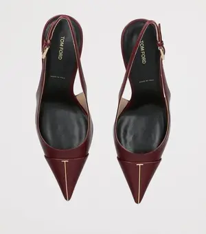 TOM FORD T Slingback Pumps 85