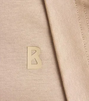 Bogner Cotton Logo Ryan T-shirt - Beige
