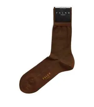 Falke Tiago Dress Socks - Brown