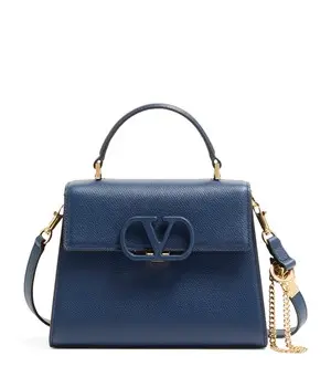 Valentino Garavani Small Leather Vsling Top-handle Bag