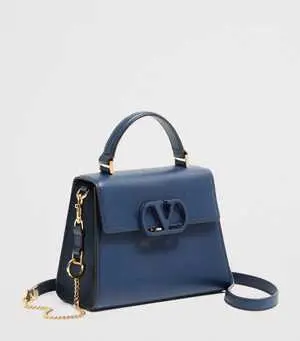 Valentino Garavani Small Leather Vsling Top-handle Bag