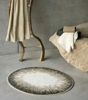 ABYSS & HABIDECOR Atom Bath Rug - Brown
