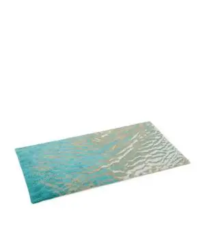 ABYSS & HABIDECOR Egyptian Cotton Beach Bath Rug - Turquoise