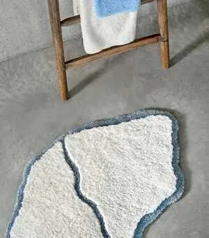 ABYSS & HABIDECOR Jess Bath Rug - Blue