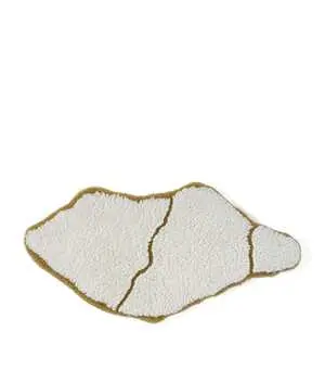 ABYSS & HABIDECOR Jess Bath Rug Gold