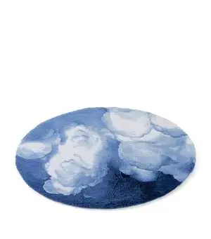 ABYSS & HABIDECOR Egyptian Cotton Walker Bath Rug - Blue