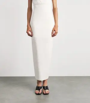 Issey Miyake High-rise Maxi Skirt