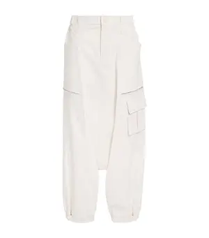Issey Miyake Grainy Cargo Trousers