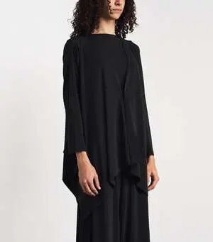 Issey Miyake Drape Jersey Cardigan