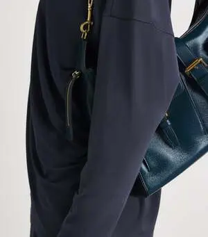 Issey Miyake Drape Jersey Long Sleeve Top