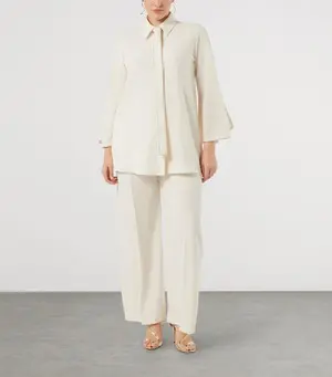 Marina Rinaldi Embellished Belted Blazer