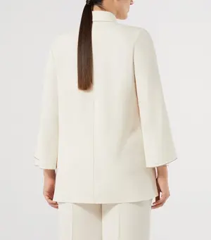 Marina Rinaldi Embellished Belted Blazer