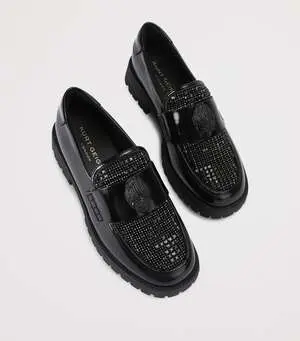 Kurt Geiger Embellished Eagle Loafers