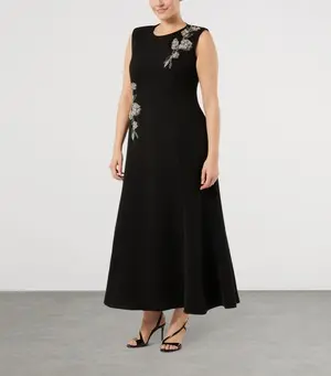 Marina Rinaldi Embellished Maxi Dress