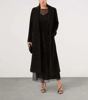 Marina Rinaldi Longline Belted Coat
