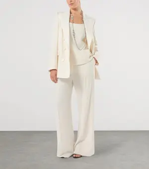 Marina Rinaldi Scoop-neck Waistcoat Top