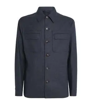 Pal Zileri Virgin Wool Overshirt