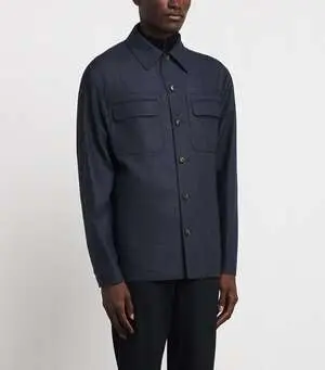 Pal Zileri Virgin Wool Overshirt