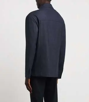 Pal Zileri Virgin Wool Overshirt