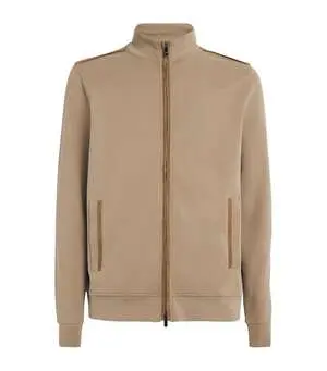 Pal Zileri Cotton-blend Zip-up Sweatshirt