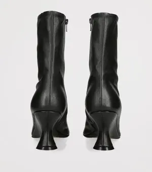 Dries Van Noten Leather Ankle Boots