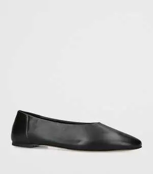 TOTEME Leather Slip Ballet Flats
