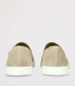 Church's Suede Peebles Slip-on Loafers - Beige