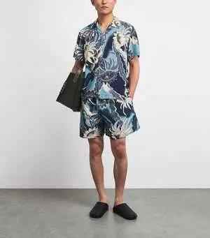 JW Anderson Floral Print Swim Shorts