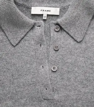 FRAME Cashmere The Academy Polo Shirt