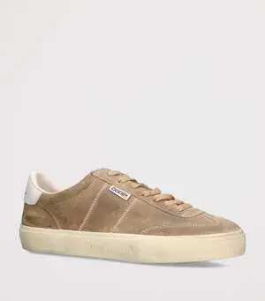 GOLDEN GOOSE Suede Soul Star Sneakers - Beige