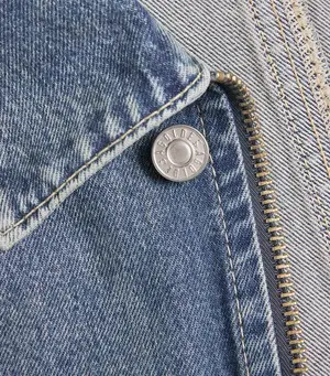 AGOLDE Croydon Relaxed Fit Zip-up Denim Jacket