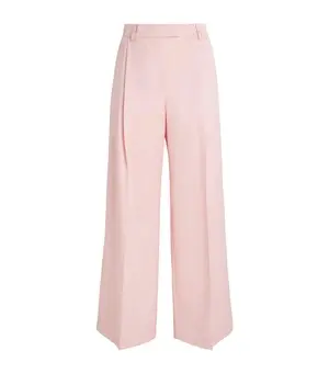 La DoubleJ Virgin Wool Straight Leg Trousers