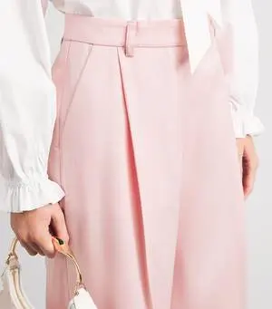 La DoubleJ Virgin Wool Straight Leg Trousers