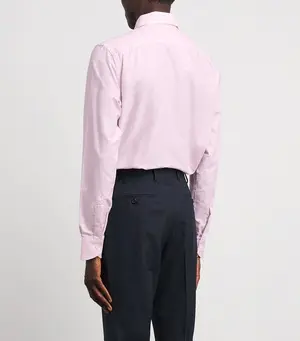 Canali Cotton Textured Shirt