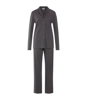 Hanro Cotton Natural Comfort Pyjama Set