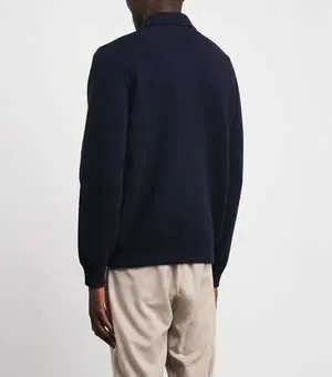 LARDINI Wool-blend Zip-up Overshirt