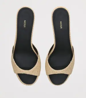 NEOUS Raffia Hynia Mules