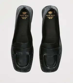 Officine Creative Leather Clover Loafers