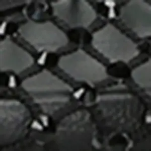 Christopher Esber Mesh Minette Ballet Flats With Ankle Strap - Black