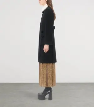 Valentino Garavani Wool-cashmere Embroidered Coat