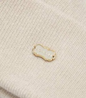 Agnona Cashmere Ribbed Beanie