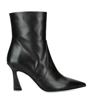 STUART WEITZMAN Vinnie Leather Ankle Boots