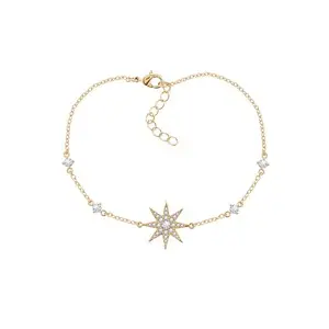 DIAMONBLISS Star Station Bracelet - Yellow