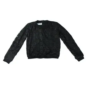 TRAMP IN DISGUISE Linne Lace Jumper - Black